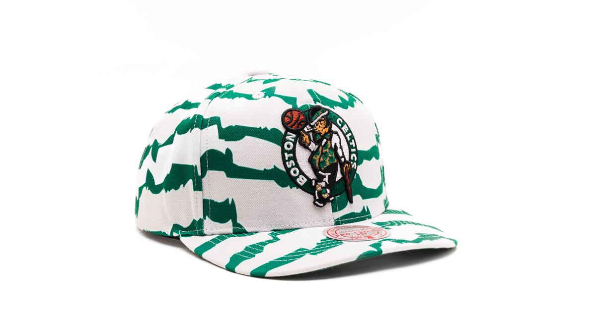 Kšiltovka Mitchell & Ness NBA Krookz Pro Snapback Boston Celtics White ...